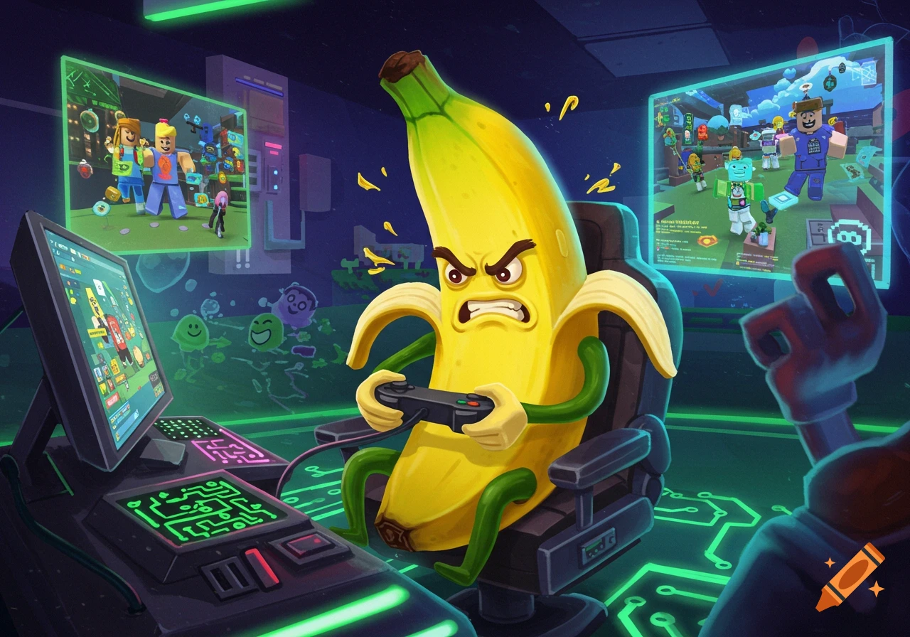 Vibrant cartoon countryball characters looking at a neon sign that ...