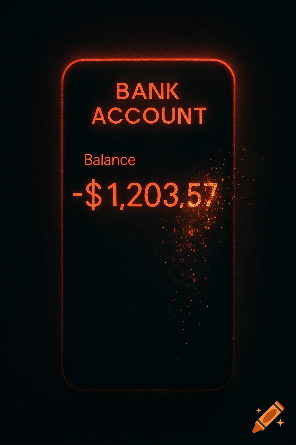 Close-up of a bank statement from 'EUROPEAN BANK' showing an account ...