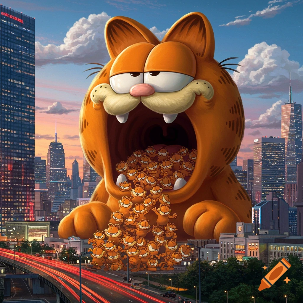 It+cartoon created on Craiyon