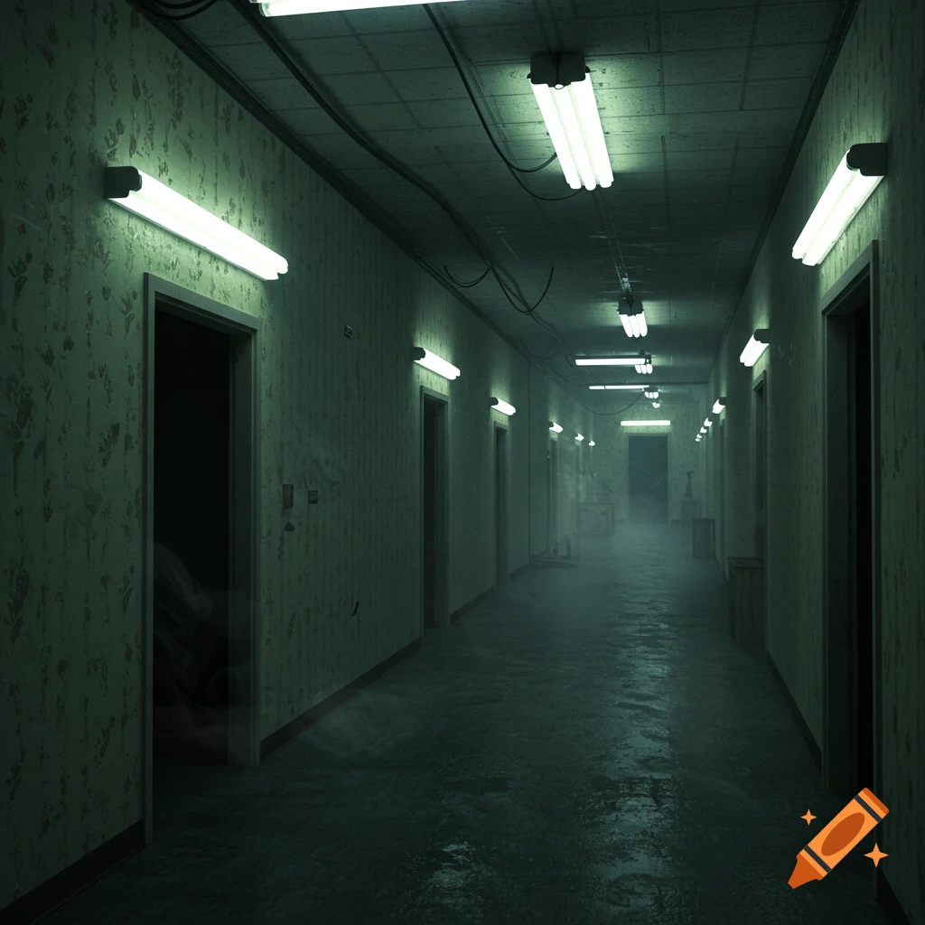 Creepyroom created on Craiyon