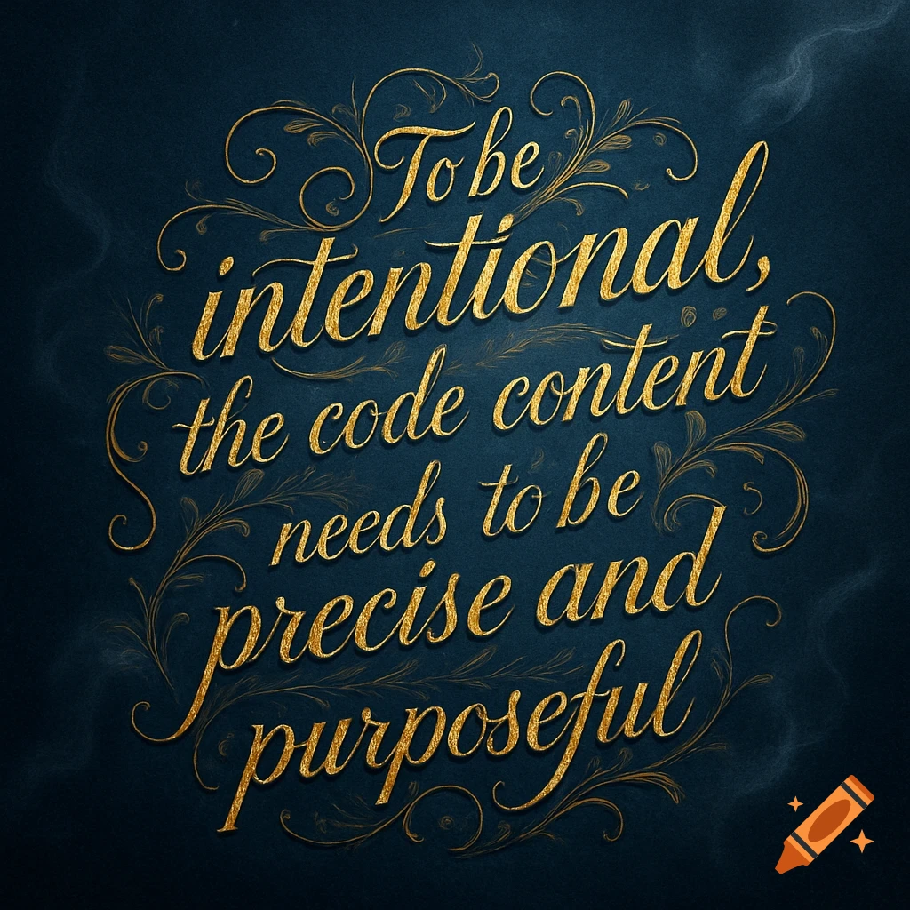 Conclusion+calligraphy created on Craiyon