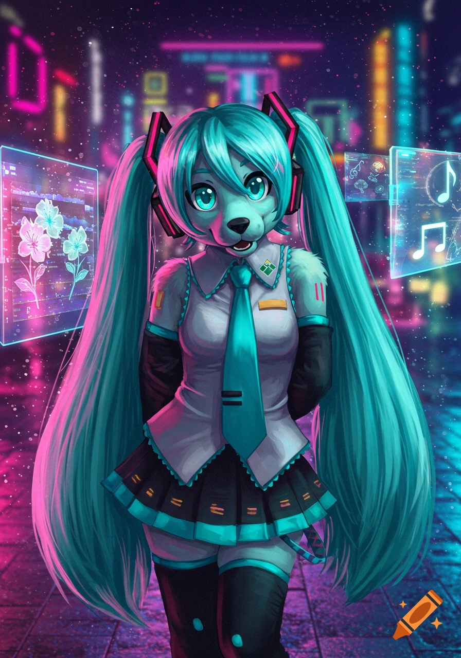 A Splatoon Inkling girl with green tentacles, black glasses, and a ...