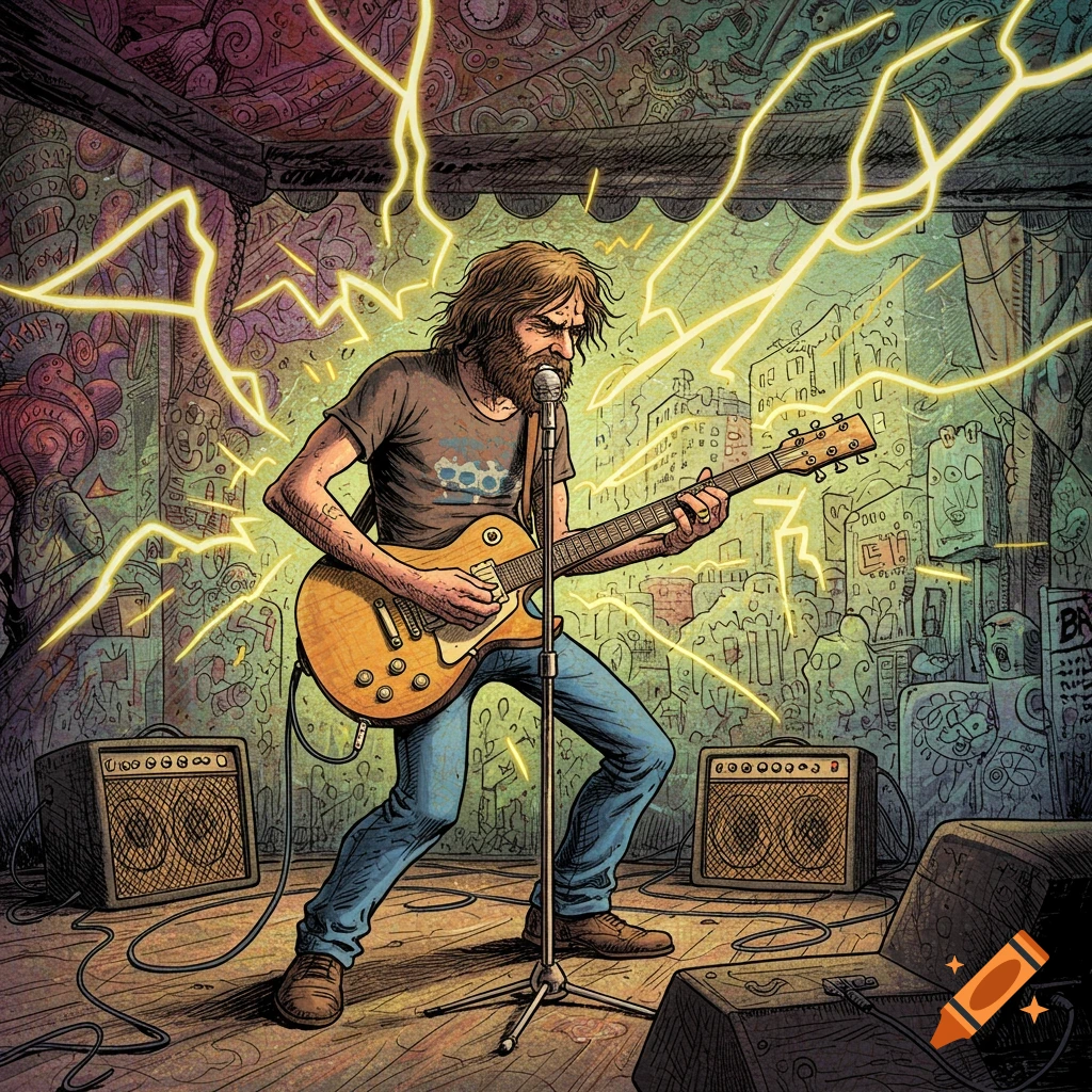 The+doors+cartoon created on Craiyon