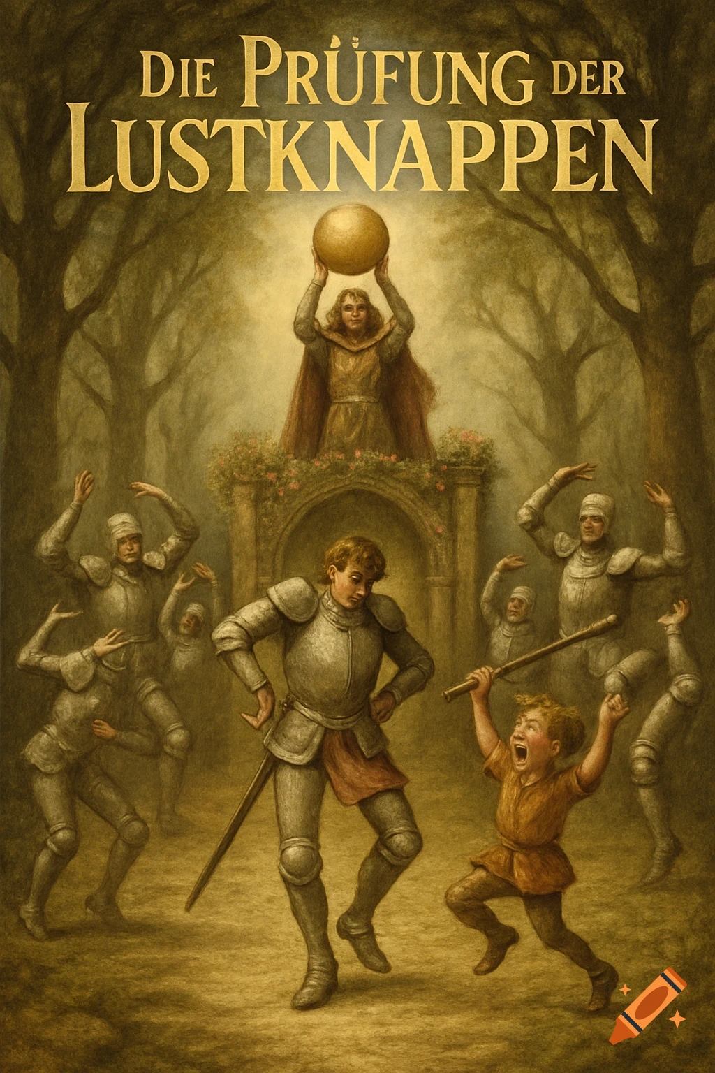 A vibrant cartoon movie poster features a dancing cauldron and three ...