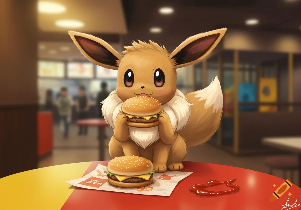 A cute, stylized Pikachu bubble tea with a creamy foam head shaped like ...