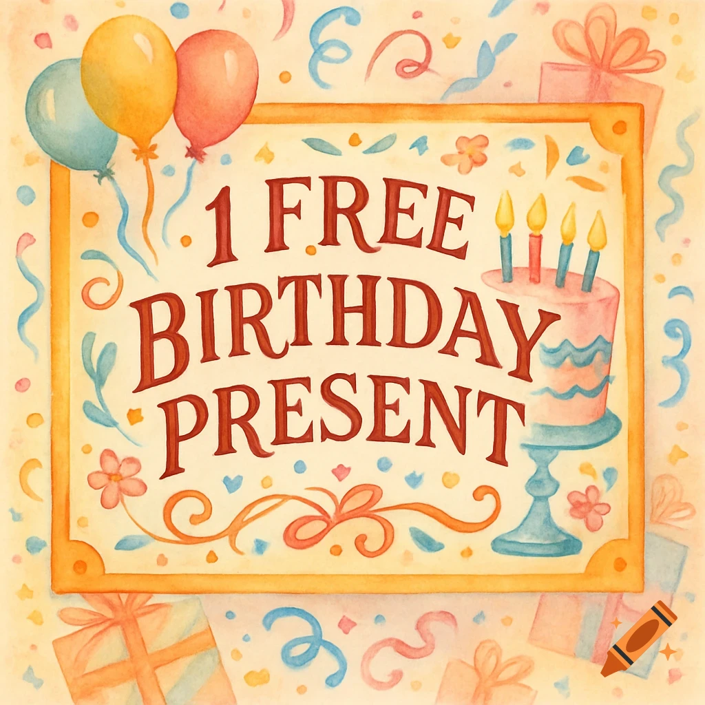 Vibrant illustration of '60th Birthday Celebration' text surrounded by ...