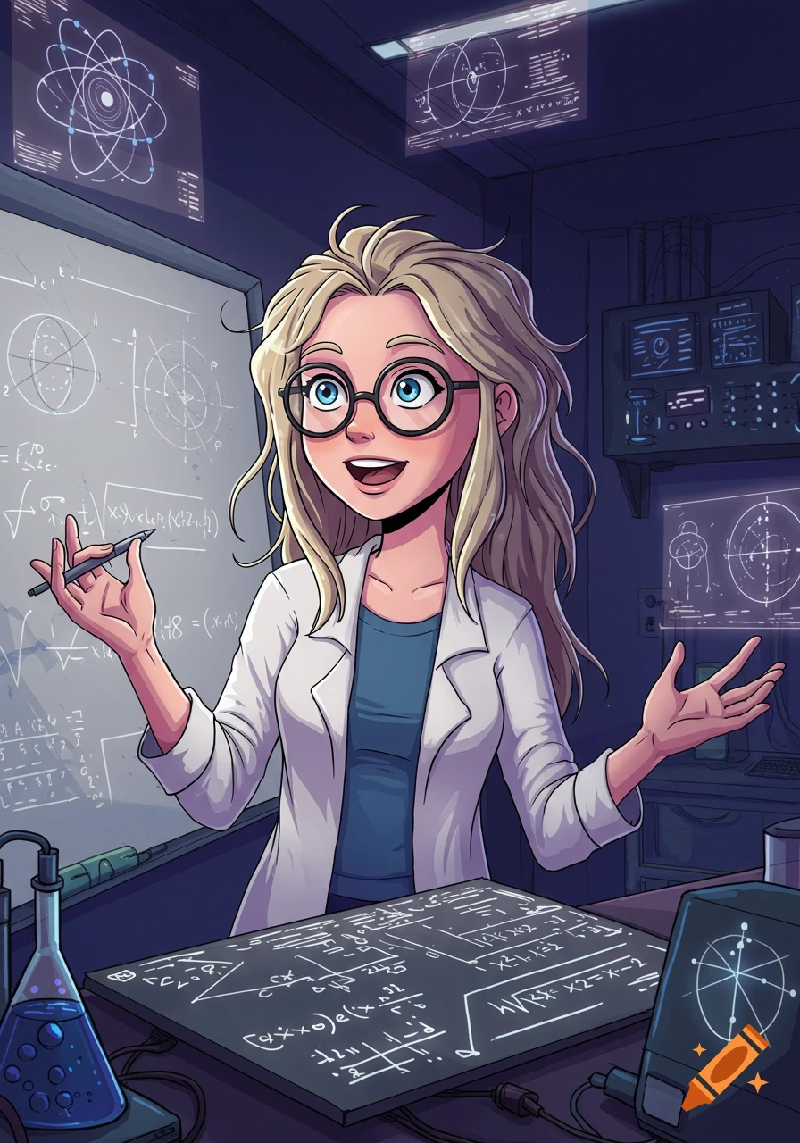 Science+drawing created on Craiyon