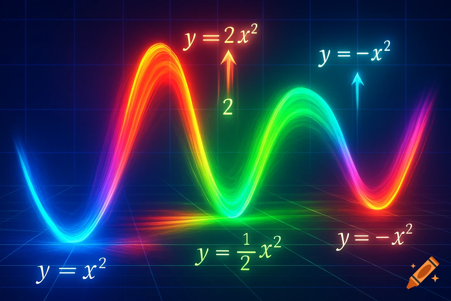 X–y= – 2 created on Craiyon