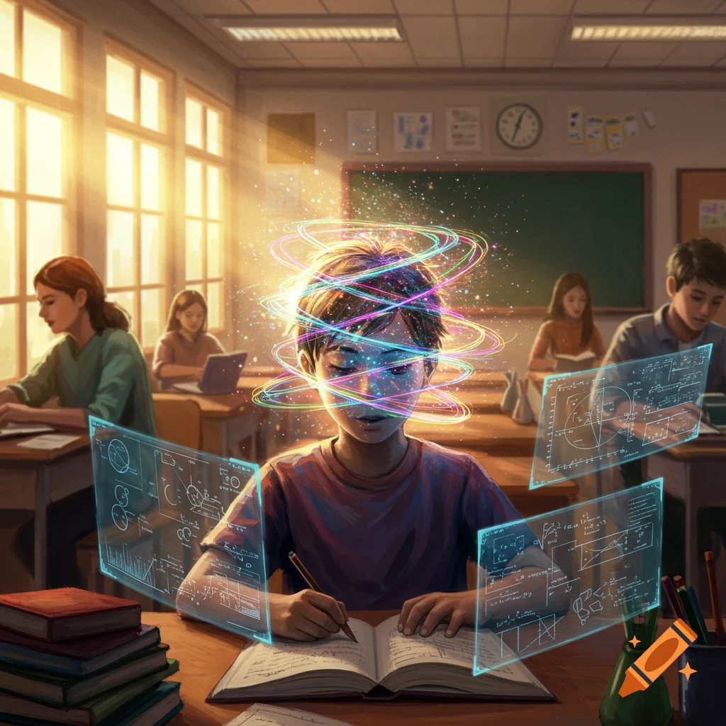 A laptop screen displaying a "Math 2nd ESO" Microsoft Teams channel ...