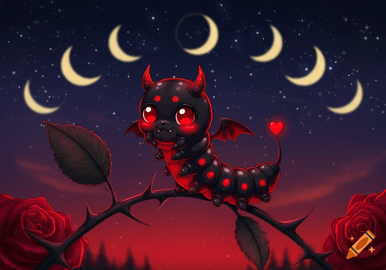 Cupid+dragon created on Craiyon