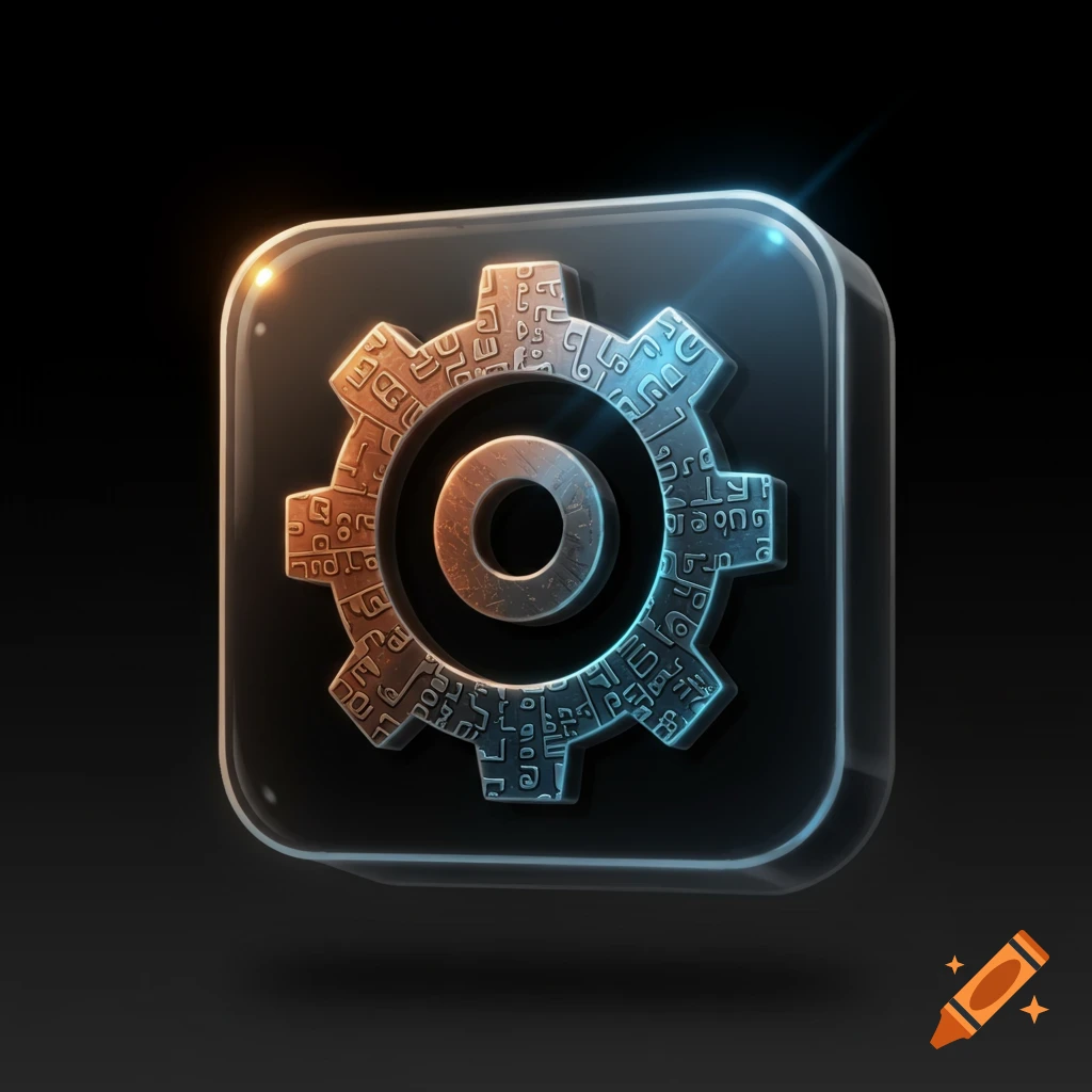 Black and golden mushroom logo design on Craiyon