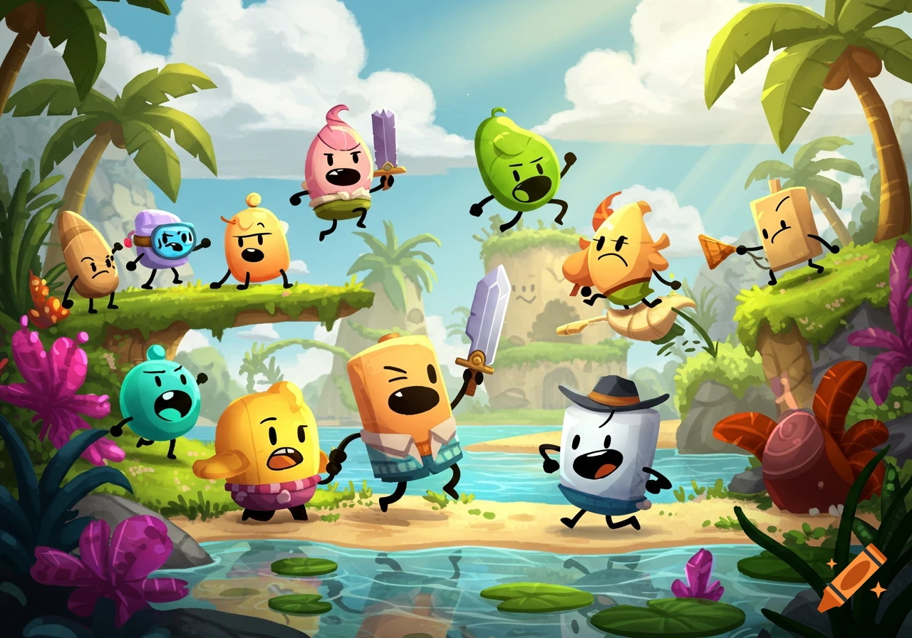 Book++robot+bfdi created on Craiyon