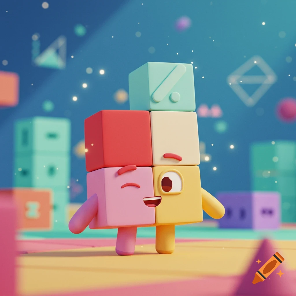 Crayon+building created on Craiyon