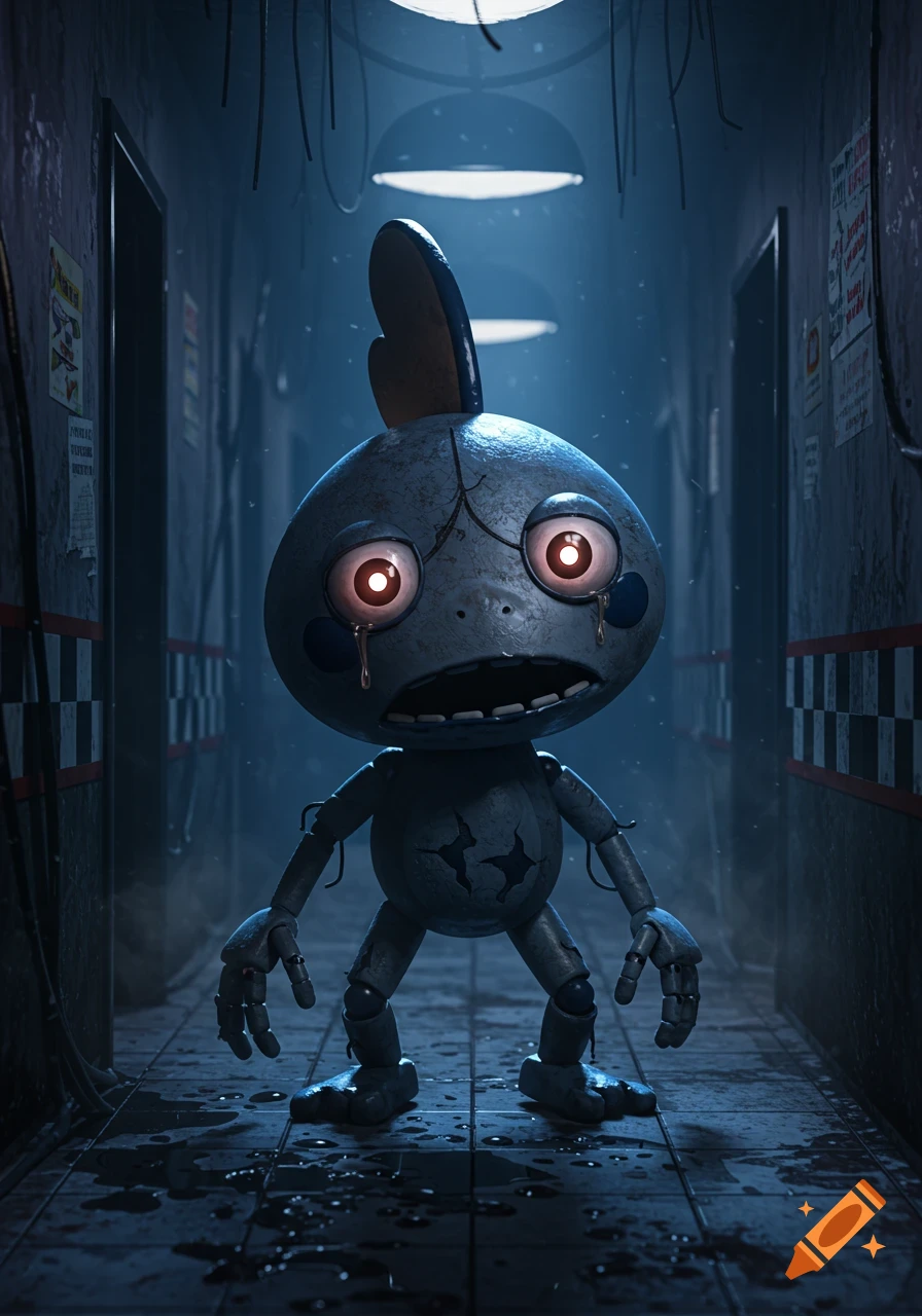 Sparky+the+dog+fnaf created on Craiyon