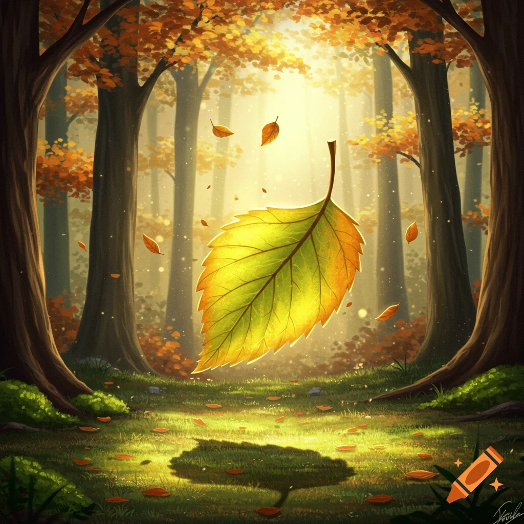 Fall Leaves created on Craiyon