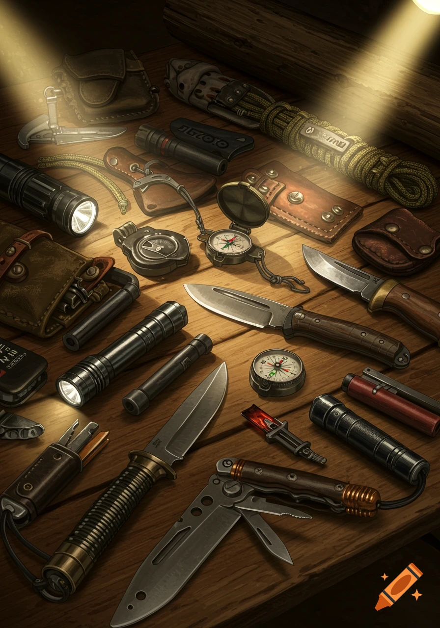 A detailed photorealistic close-up of a double-barreled shotgun with intricate engravings ...