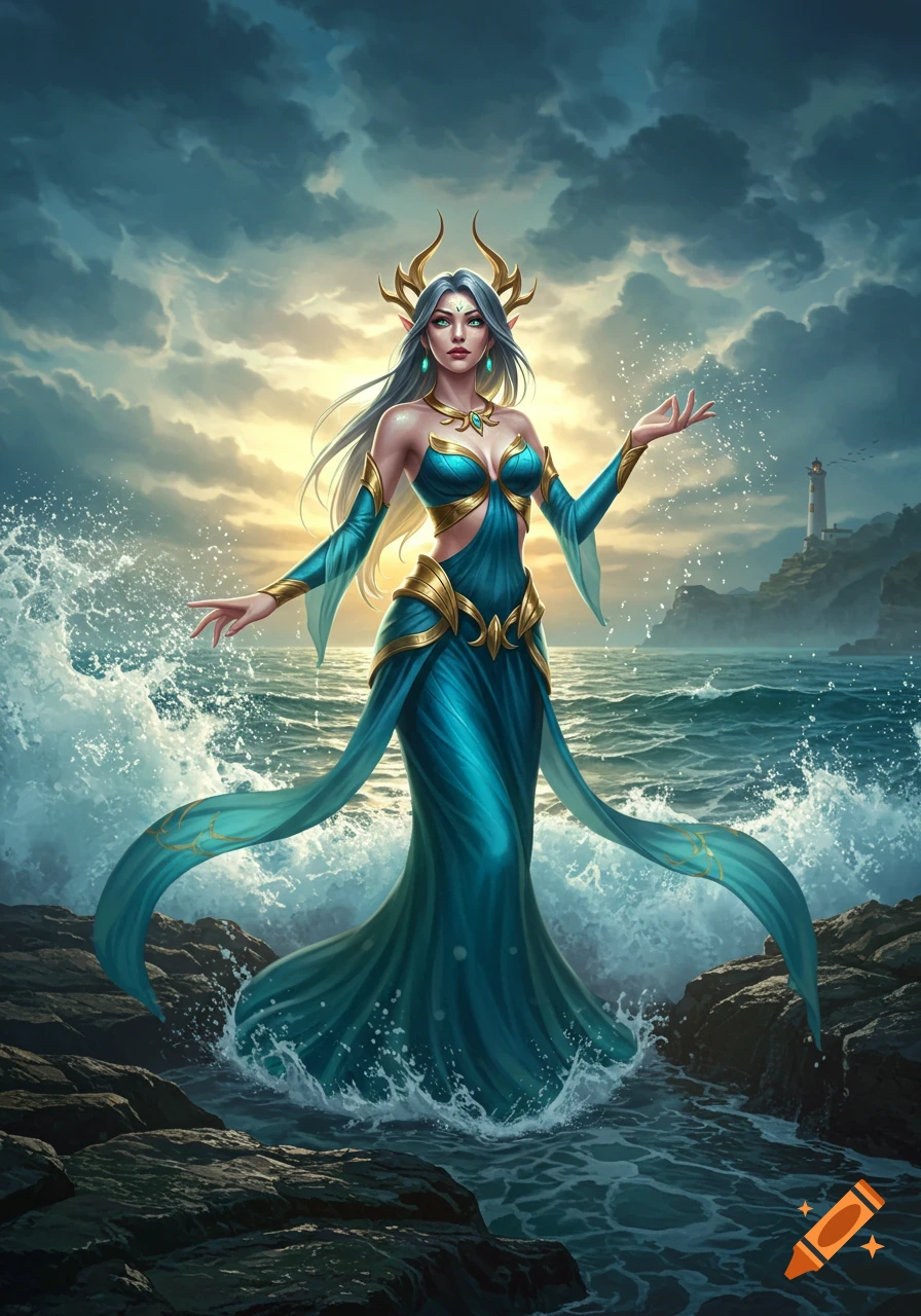 A woman in a black bikini leans on a hippo in a lake with pink lotus ...