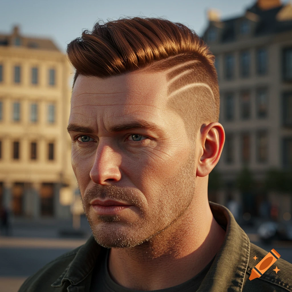 Rick astley 3d model face, looking a little to the left on Craiyon