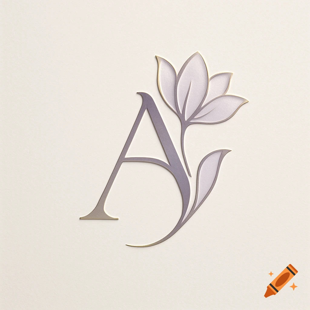 Elegant minimalist logo of a stylized owl's head with swirling lines ...