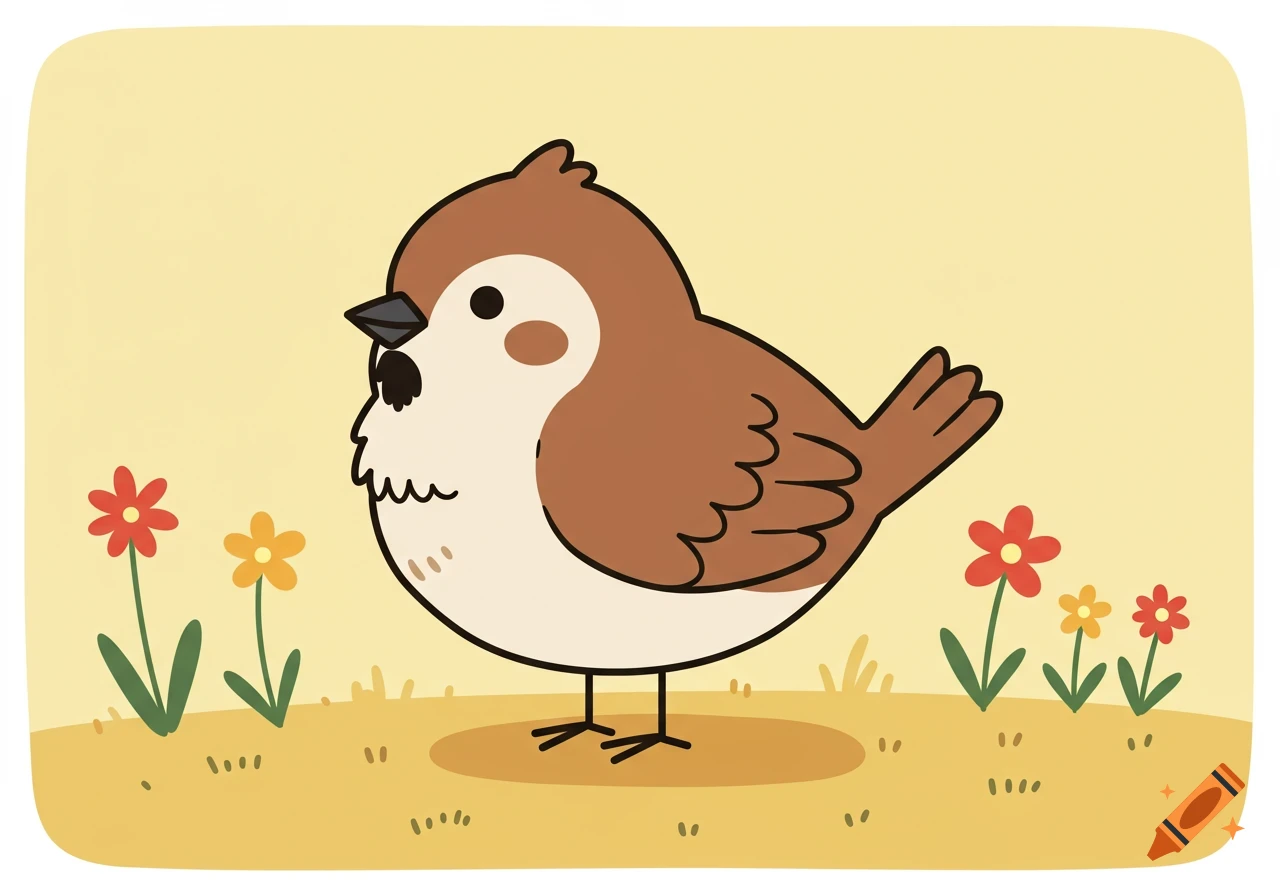 Bird+from+the+front created on Craiyon