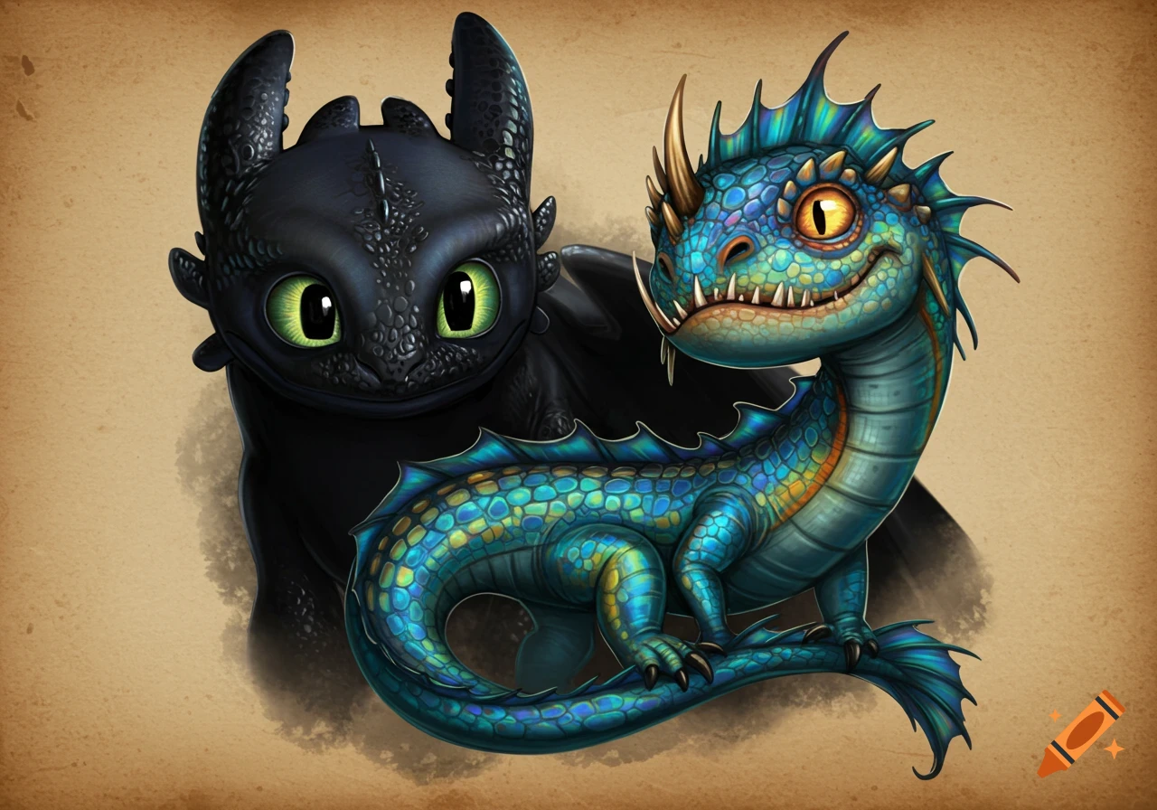 Draw a Dragon Day created on Craiyon