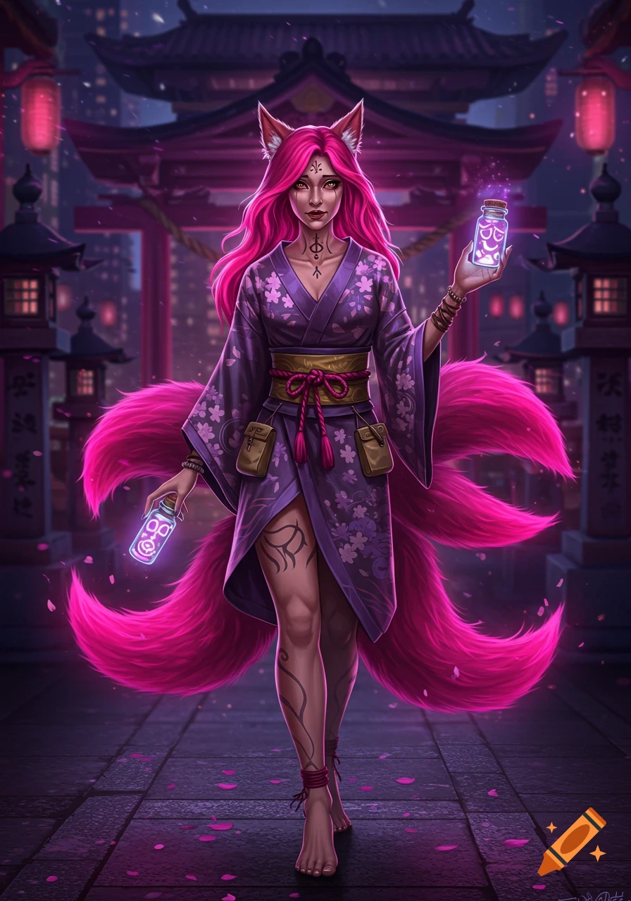 Fundoshi+lady created on Craiyon