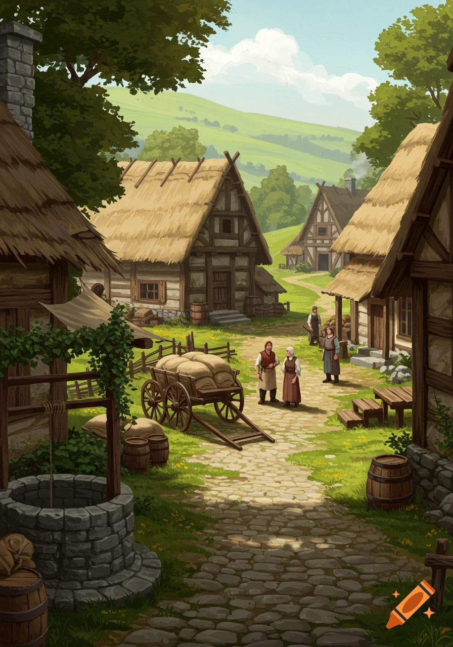 A large cartoon character resembling Obelix, wearing a winged helmet ...