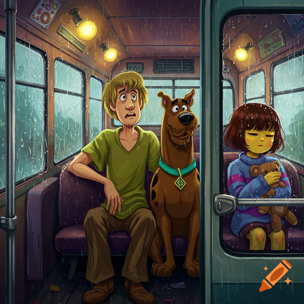 Ceramic dogs playing with a stick in looney tunes style on Craiyon