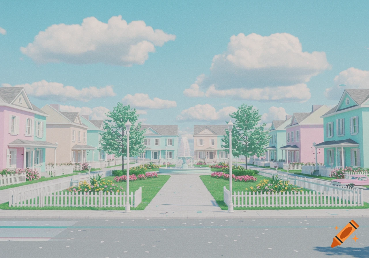 Fpe+street+town created on Craiyon