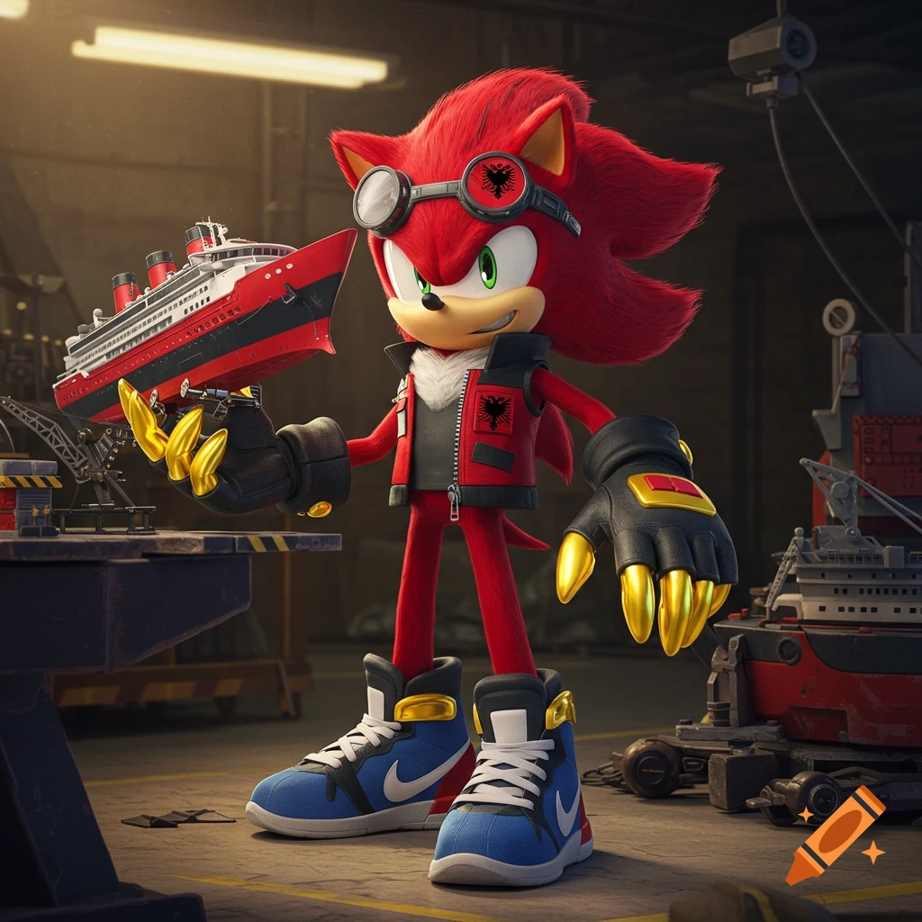 Movie Sonic runs on a rainy city street as a flying robot hovers in the ...