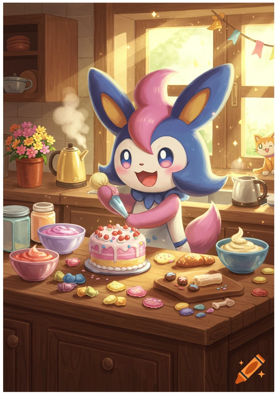 Pokemon+cute created on Craiyon