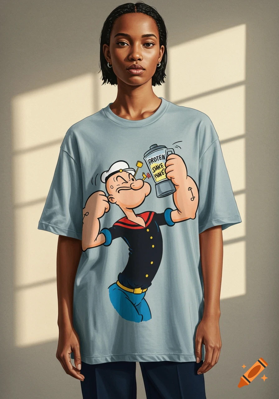 Saitama+egg+shirt created on Craiyon