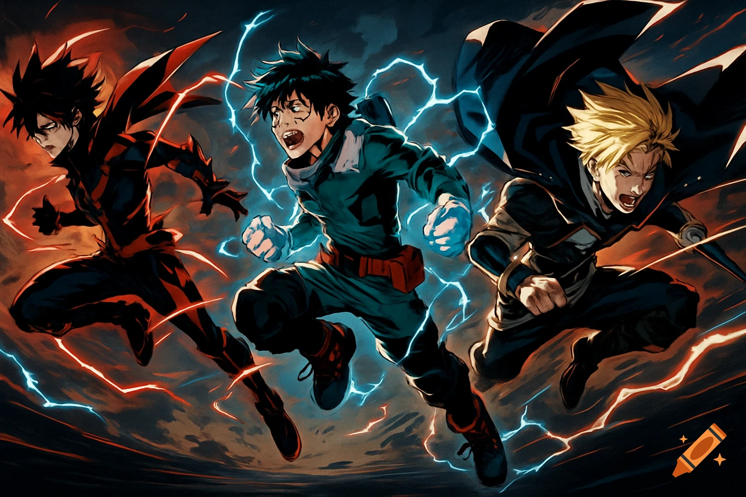 An anime character, Jotaro Kujo, wearing a dark cap and coat with a ...