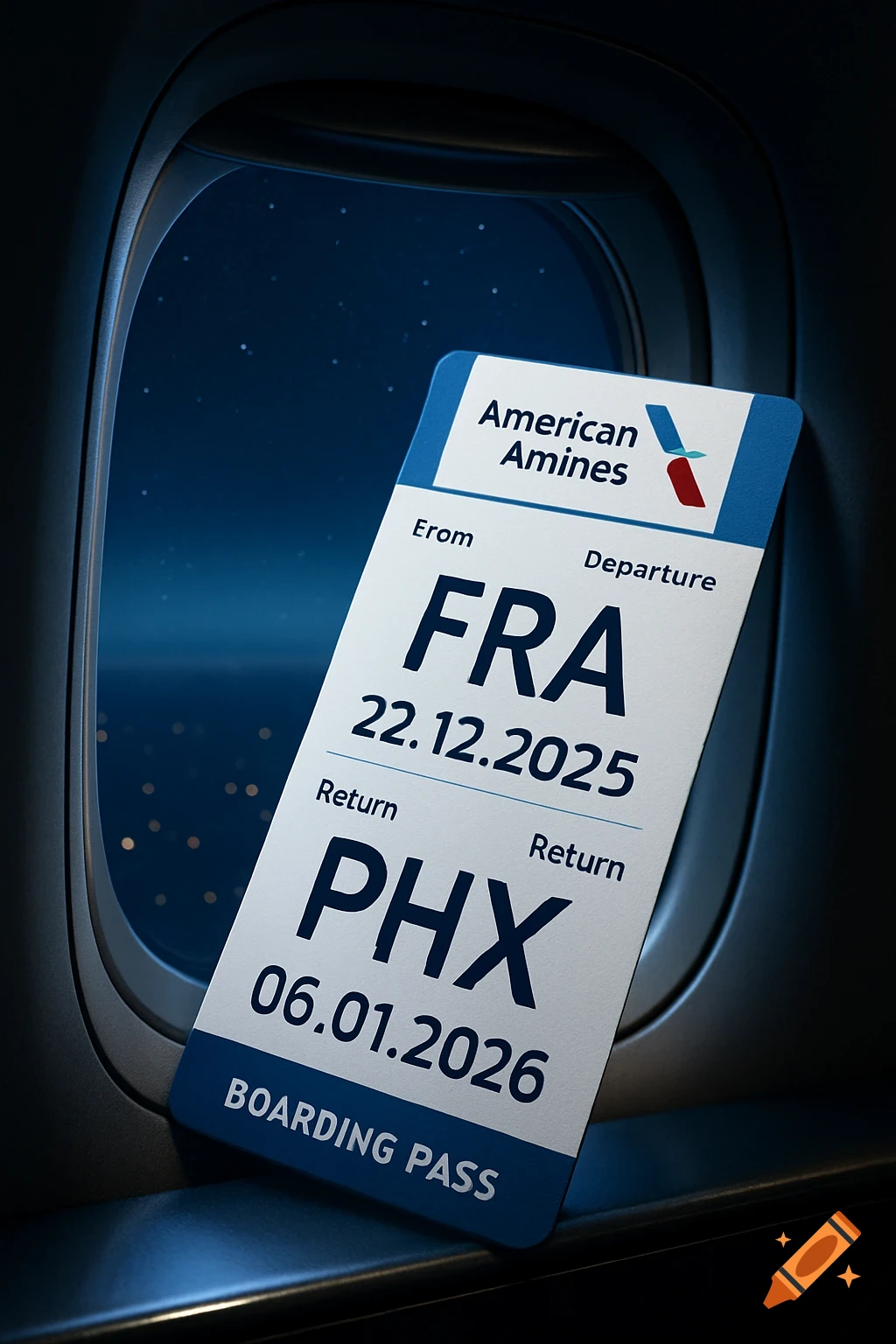 A blue and gold Ryanair voucher for "€50" featuring an airplane and the ...