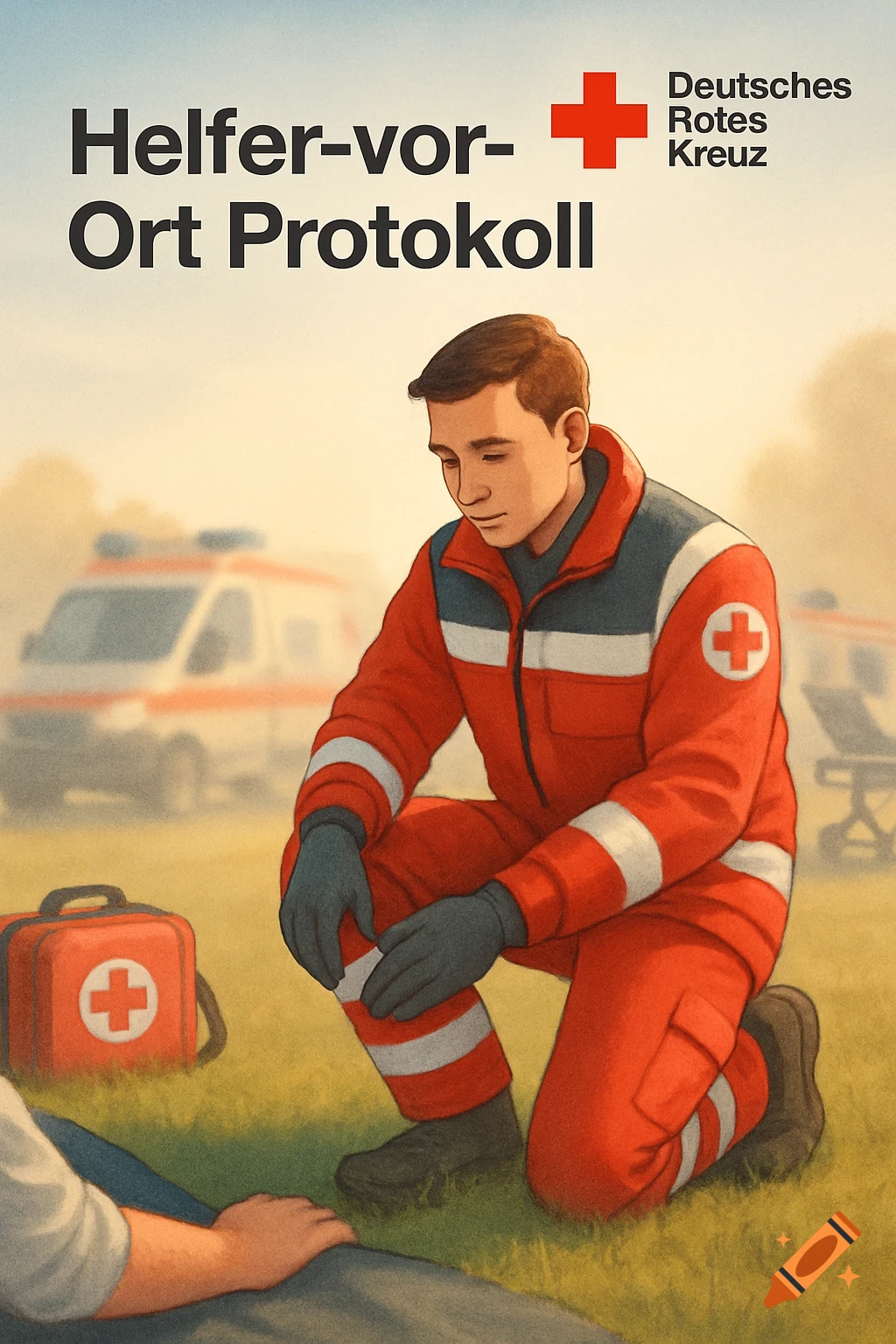 A shield badge with 'WASSERWACHT' and 'DEGGENDORF' text, depicting a ...