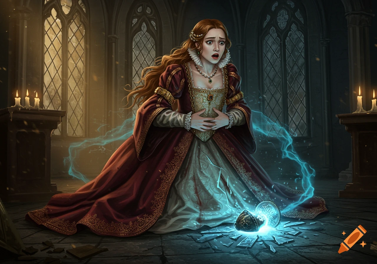 Princess Peach as a fortune teller, wearing a turban and blue dress ...