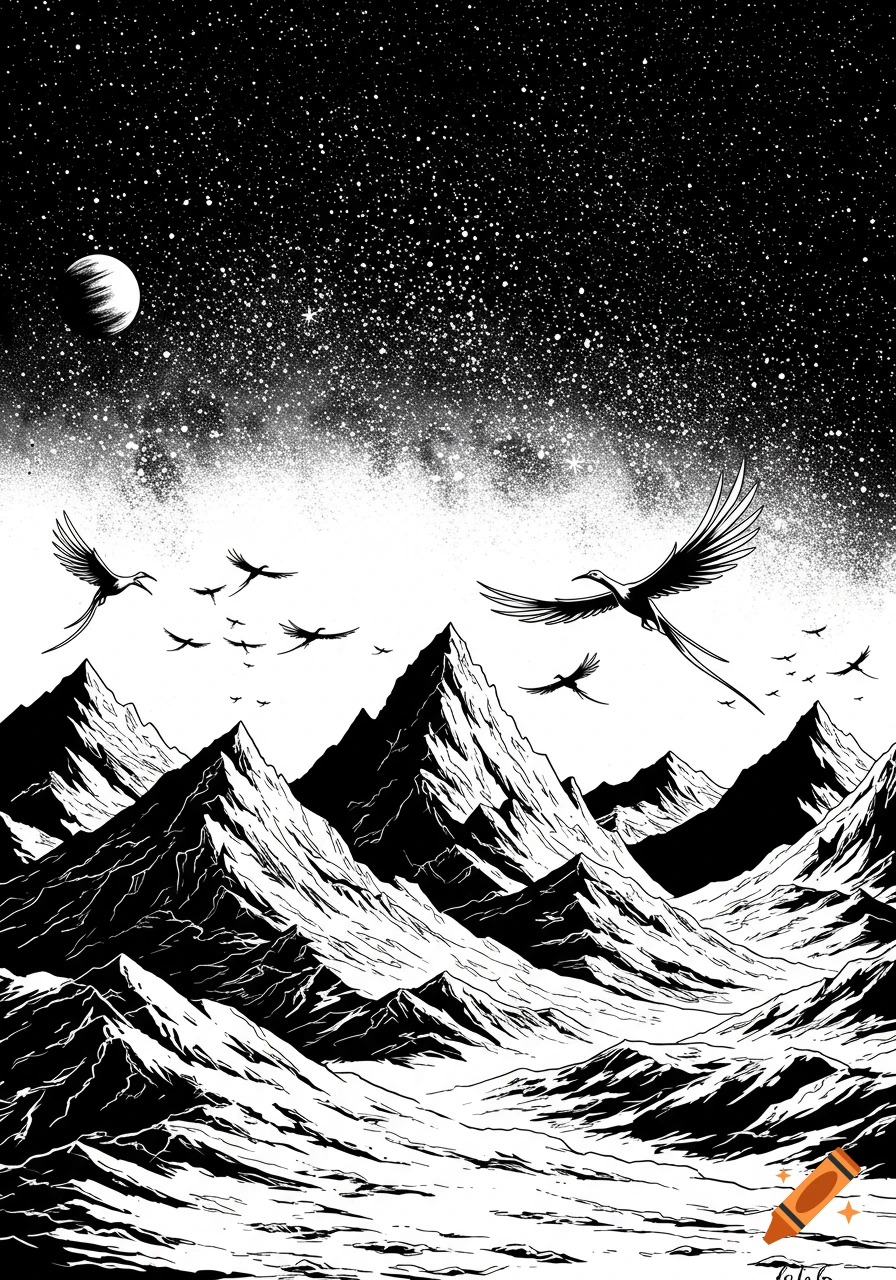 A minimalist vector illustration features a black penguin silhouette ...