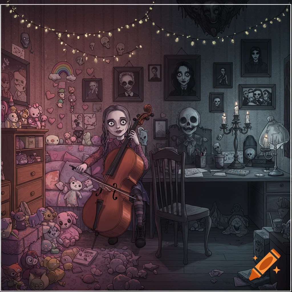 Celtic storybook illustration of a mysterious Gold and Copper Raven ...