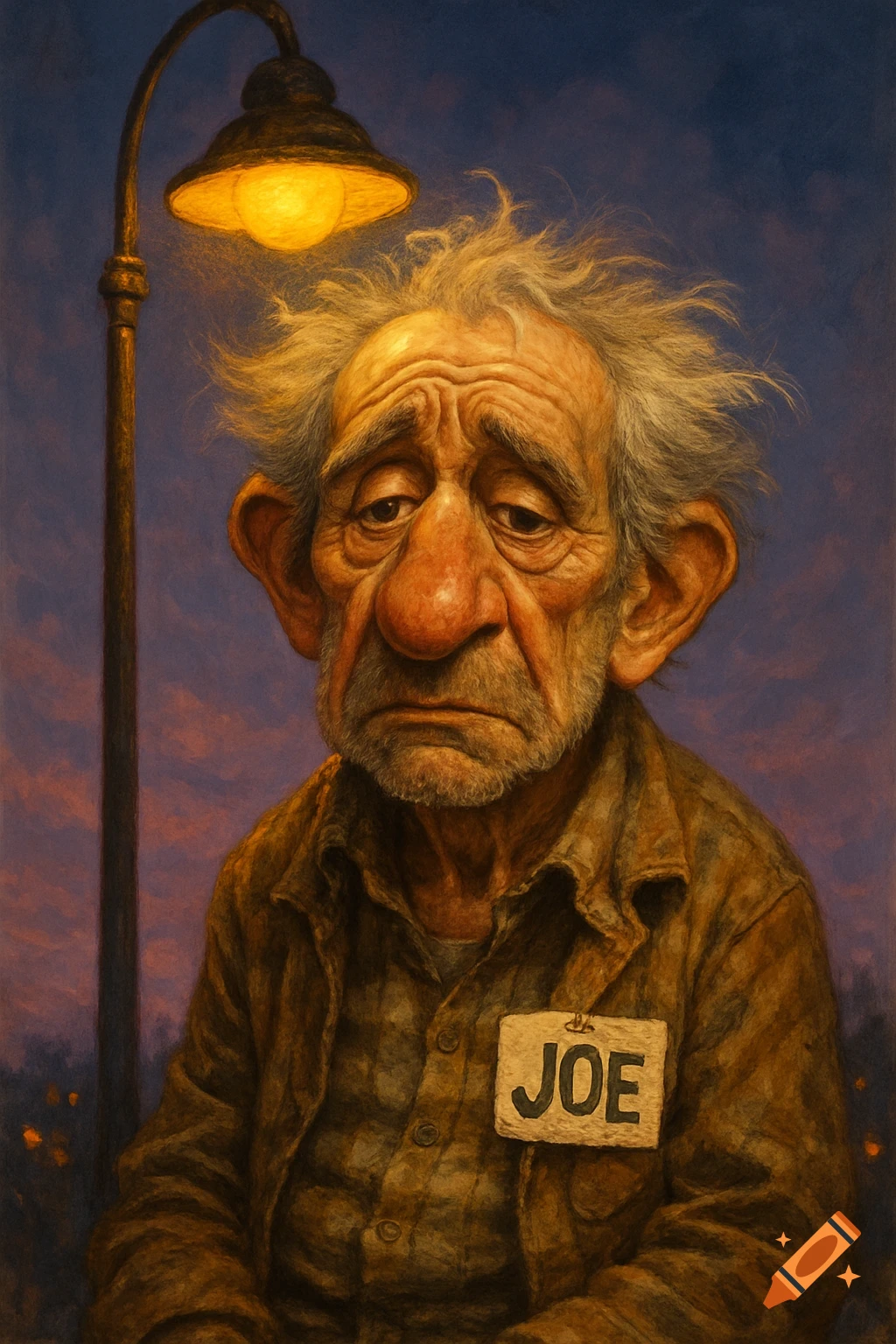 An overweight man in a Superman costume with long blonde hair makes an ...