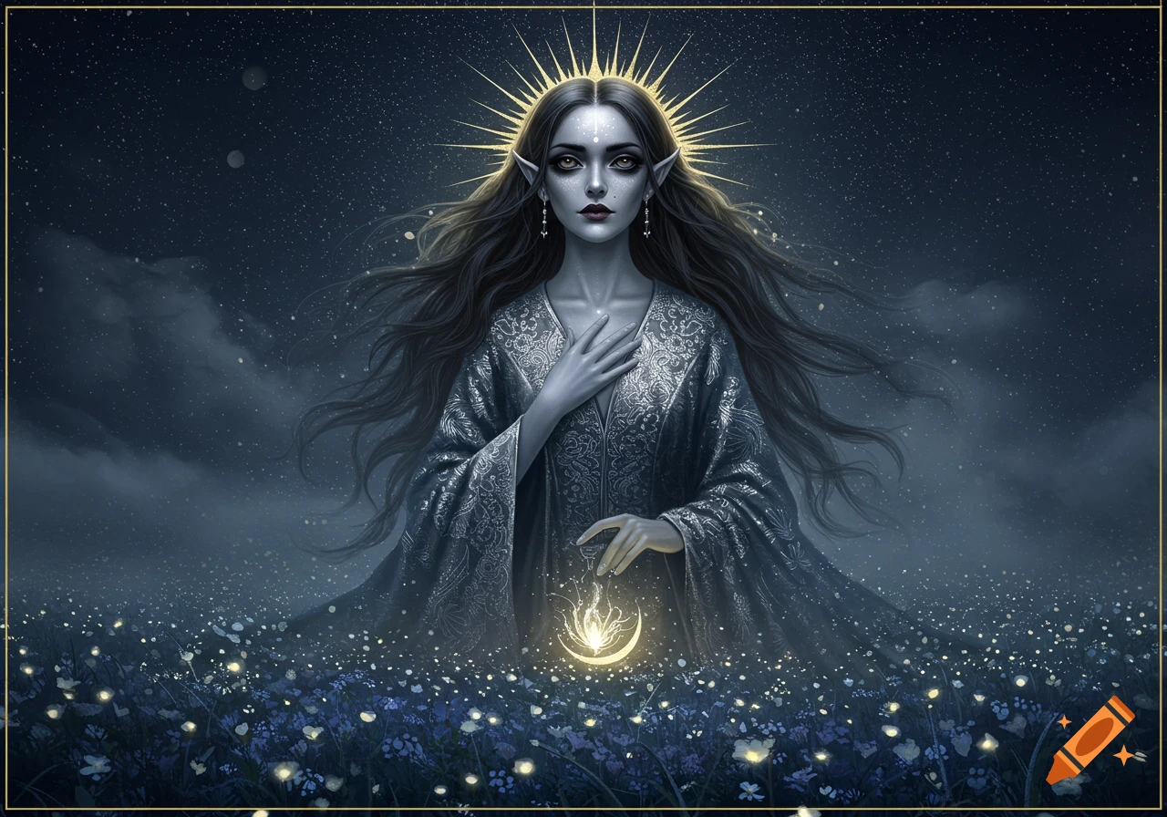 Six Art Nouveau style portraits of women representing spring, summer ...