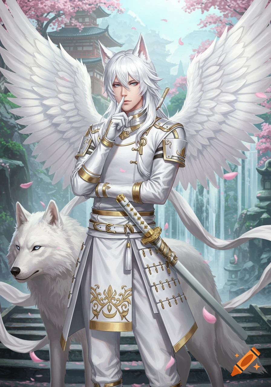 Silver+wolf+hsr+art created on Craiyon