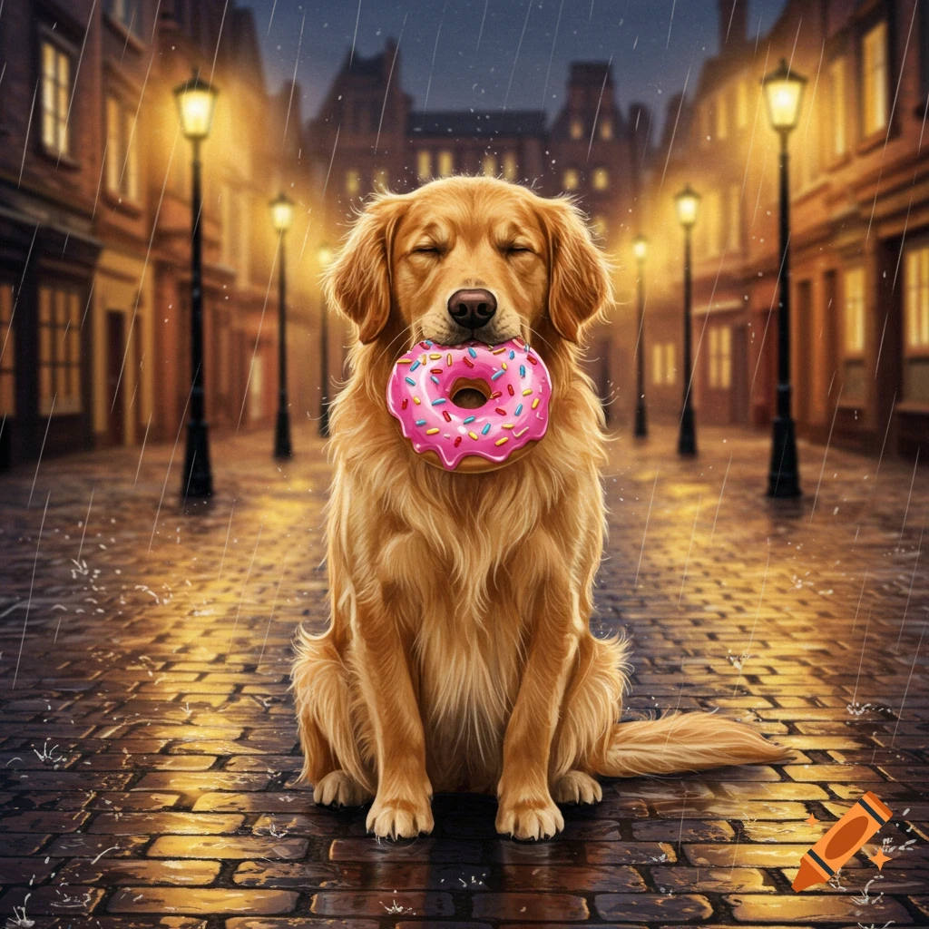 Dog+toy+dandy's+world created on Craiyon