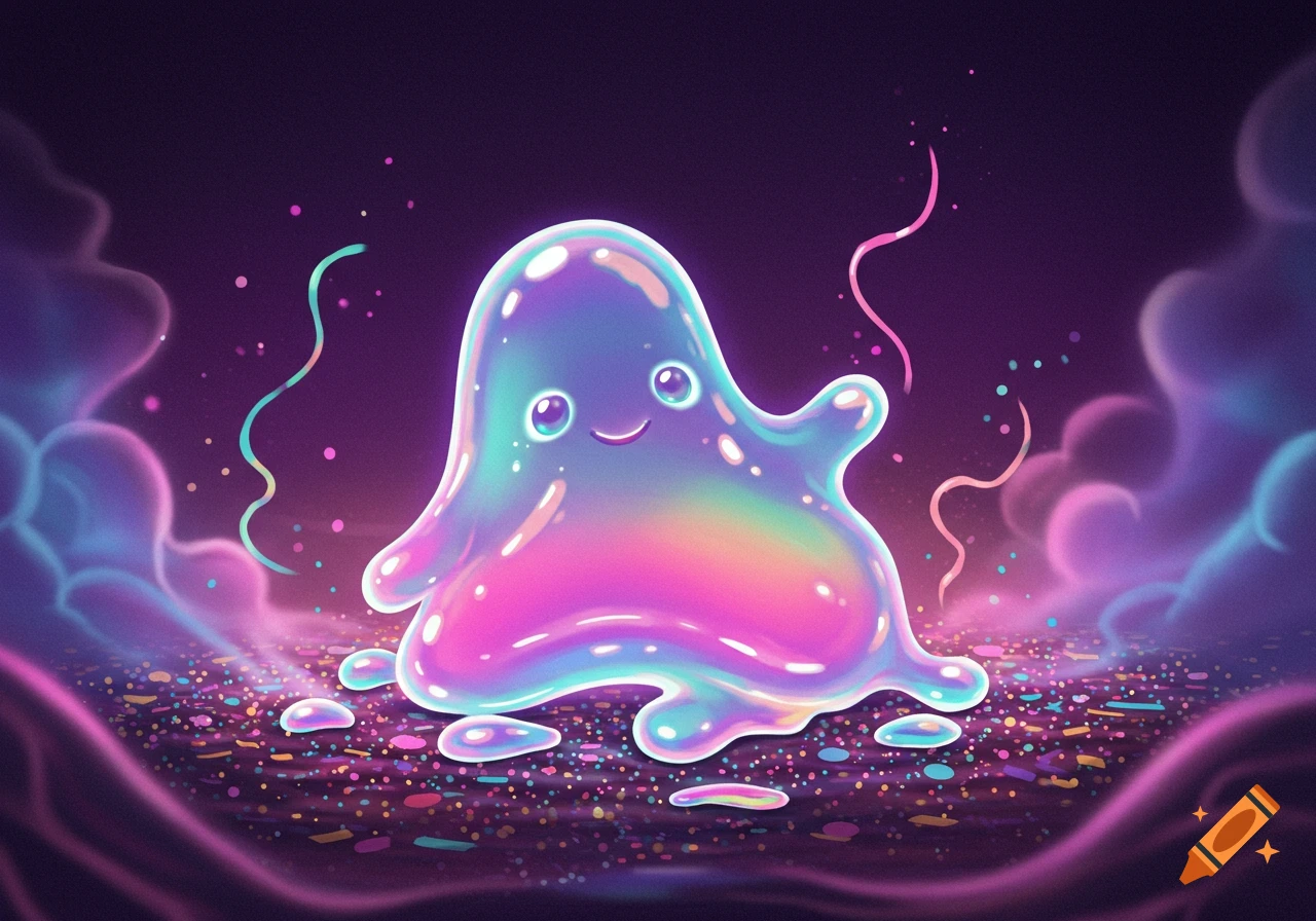 Slime+transparent created on Craiyon