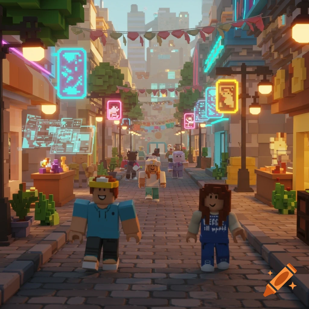 Roblox images created on Craiyon