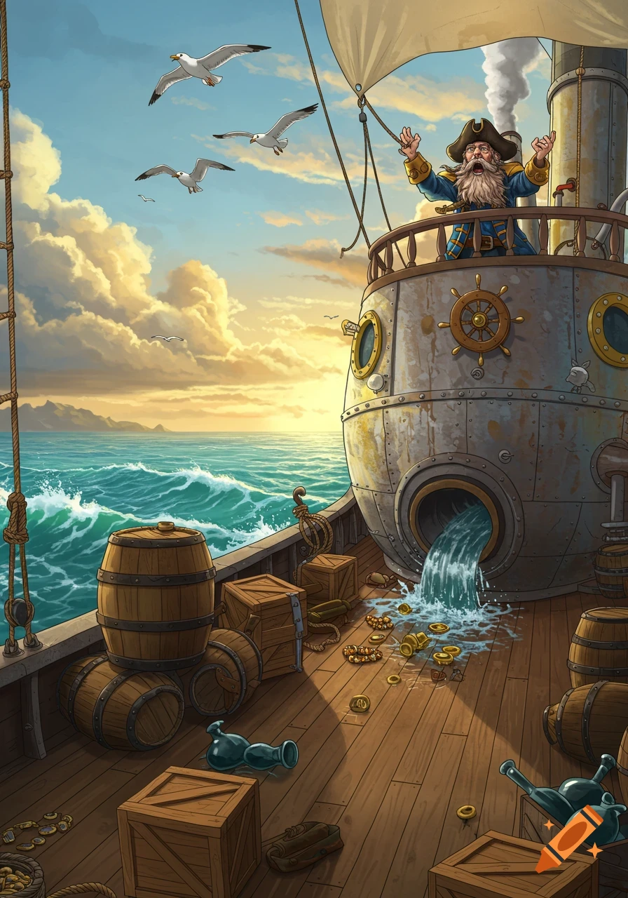 Shipwreck+pixel+art created on Craiyon