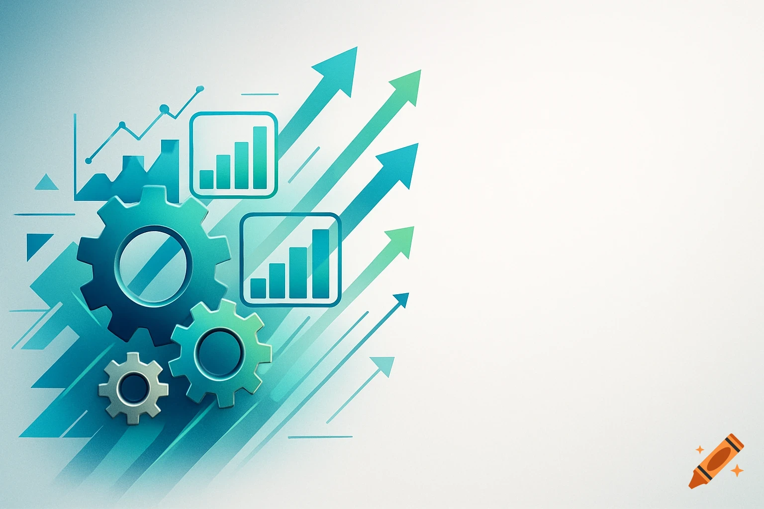 Complex stock market algorithms and index trends visualization on Craiyon