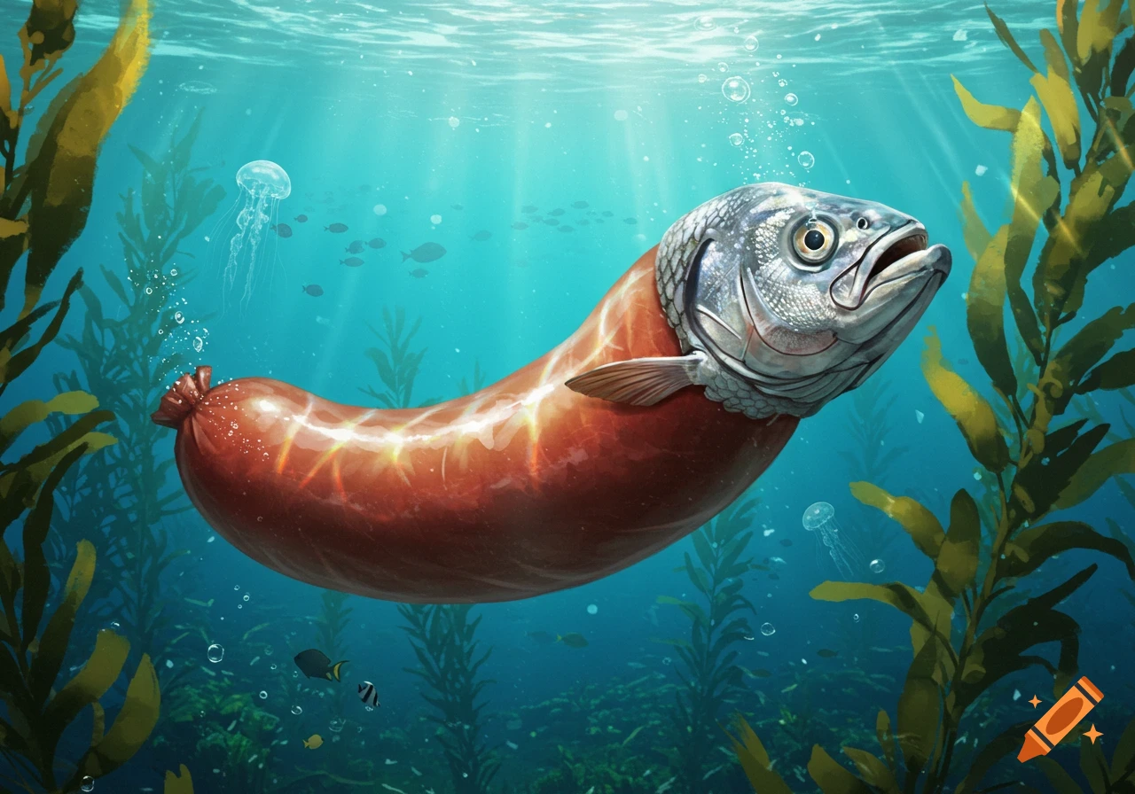 Fish+emoji created on Craiyon