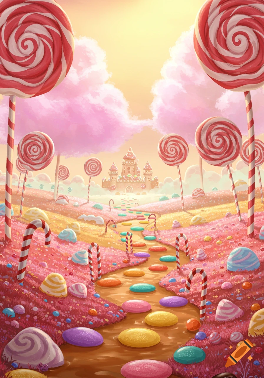 A red gummy lizard lies on sparkling blue sugar crystals in a vibrant ...