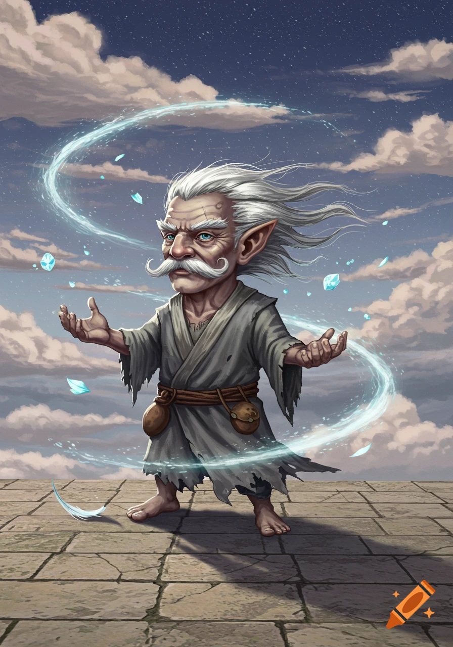 Dnd+monk+dice created on Craiyon