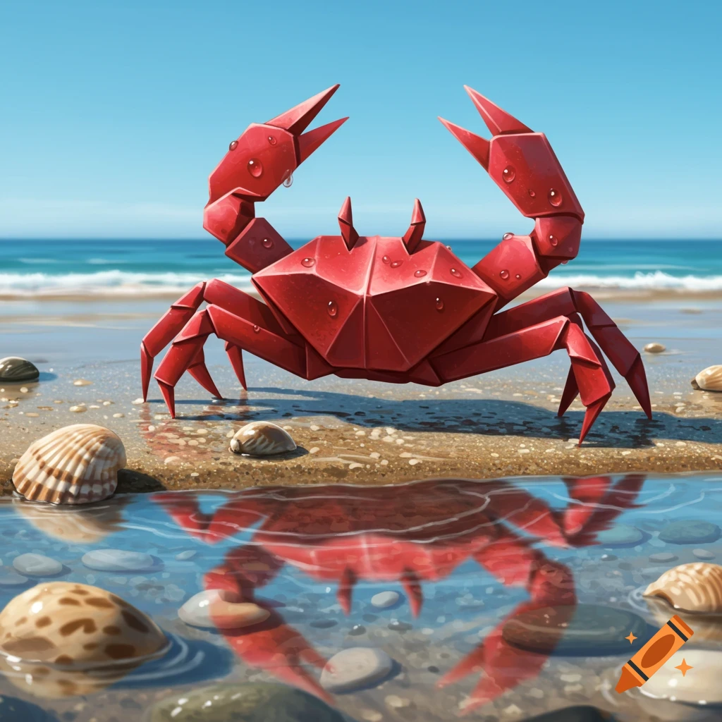 Men+with+crab+body created on Craiyon